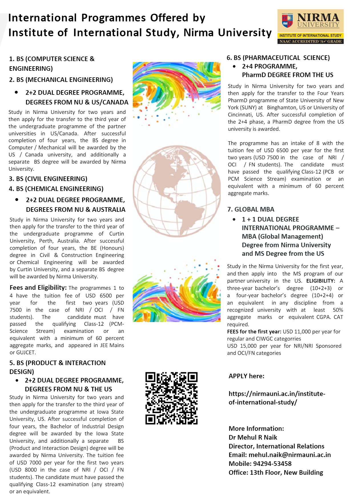 International Programmes Offered by Institute of International Study ...